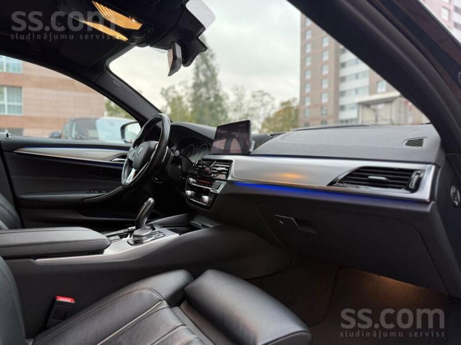 Blue BMW 525 2019 in Riga, with an engine capacity of 2.00 L and mileage of 0 thousand km for 17000 €, photo 15 on AUTOMOTO.COM.LV