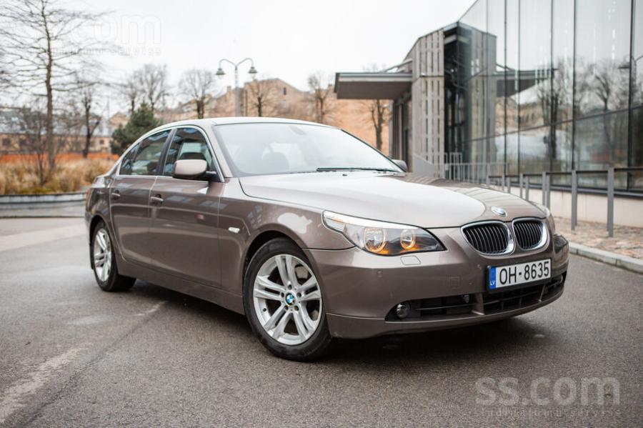 Brown BMW 525 2006 in Riga, with an engine capacity of 2.50 L and mileage of 267 thousand km for 4600 €, photo 2 on AUTOMOTO.COM.LV