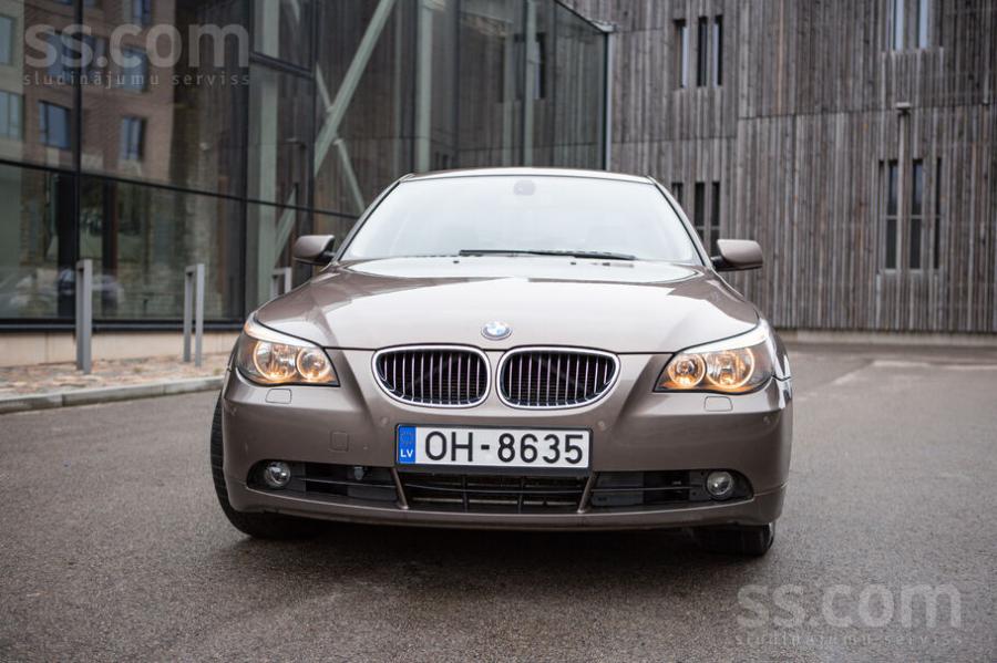 Brown BMW 525 2006 in Riga, with an engine capacity of 2.50 L and mileage of 267 thousand km for 4600 €, photo 3 on AUTOMOTO.COM.LV