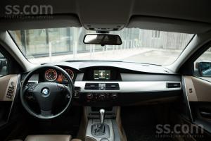 Brown BMW 525 2006 in Riga, with an engine capacity of 2.50 L and mileage of 267 thousand km for 4600 €, photo 9 on AUTOMOTO.COM.LV