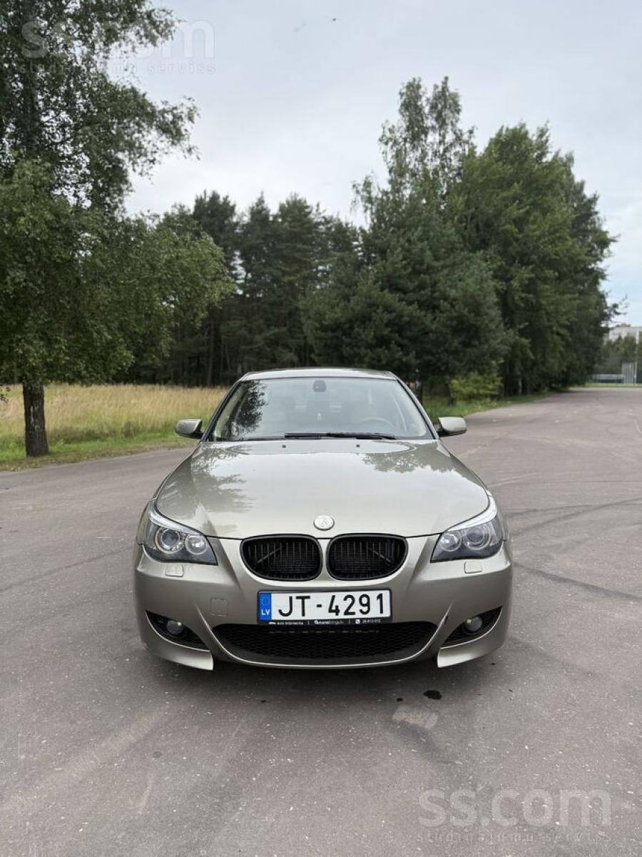 Brown BMW 525 2006 in Jurmala, with an engine capacity of 2.50 L and mileage of 302 thousand km for 4300 €, photo 1 on AUTOMOTO.COM.LV