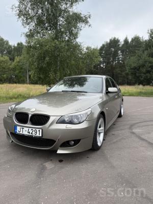 Brown BMW 525 2006 in Jurmala, with an engine capacity of 2.50 L and mileage of 302 thousand km for 4300 €, photo 3 on AUTOMOTO.COM.LV