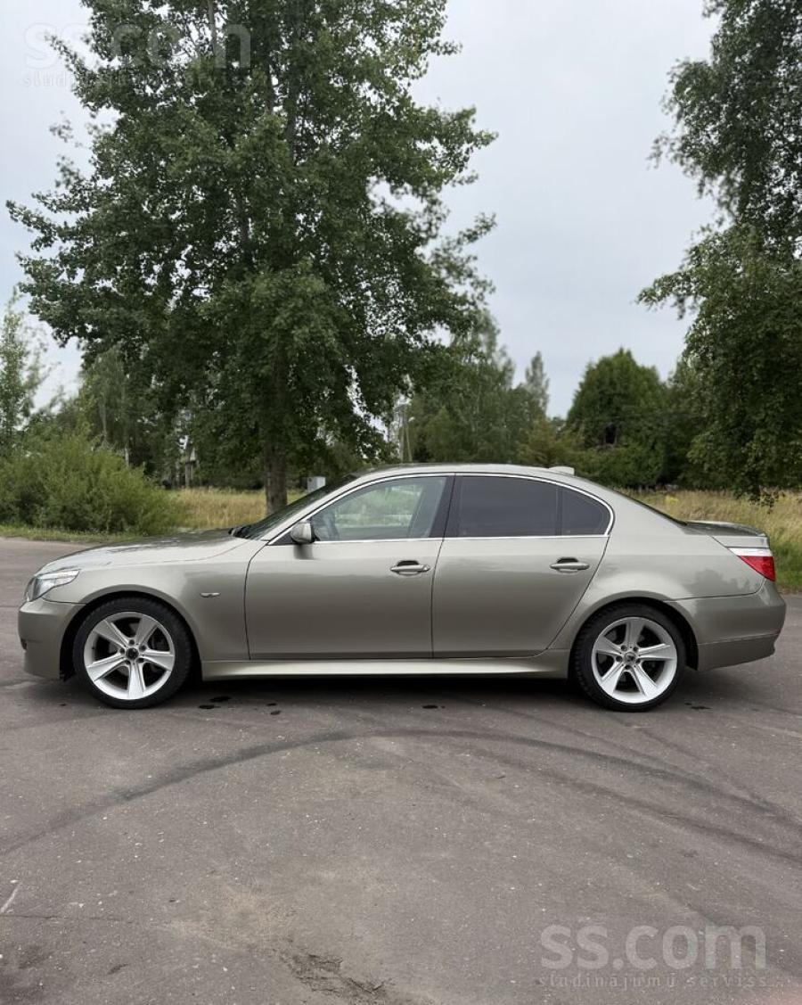 Brown BMW 525 2006 in Jurmala, with an engine capacity of 2.50 L and mileage of 302 thousand km for 4300 €, photo 5 on AUTOMOTO.COM.LV