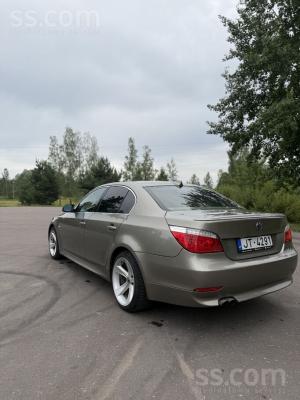 Brown BMW 525 2006 in Jurmala, with an engine capacity of 2.50 L and mileage of 302 thousand km for 4300 €, photo 6 on AUTOMOTO.COM.LV
