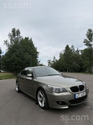 Brown BMW 525 2006 in Jurmala, with an engine capacity of 2.50 L and mileage of 302 thousand km for 4300 €, photo 10 on AUTOMOTO.COM.LV
