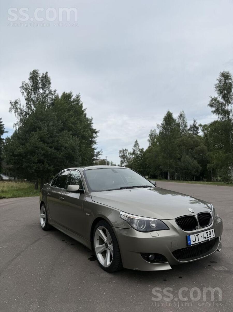 Brown BMW 525 2006 in Jurmala, with an engine capacity of 2.50 L and mileage of 302 thousand km for 4300 €, photo 10 on AUTOMOTO.COM.LV