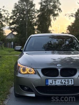 Brown BMW 525 2006 in Jurmala, with an engine capacity of 2.50 L and mileage of 302 thousand km for 4300 €, photo 12 on AUTOMOTO.COM.LV