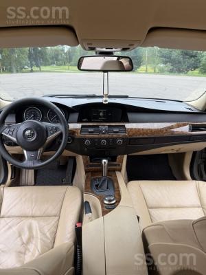 Brown BMW 525 2006 in Jurmala, with an engine capacity of 2.50 L and mileage of 302 thousand km for 4300 €, photo 17 on AUTOMOTO.COM.LV