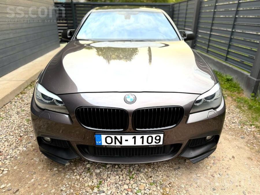 Brown BMW 525 2010 in Jurmala, with an engine capacity of 3.00 L and mileage of 291 thousand km for 12999 €, photo 4 on AUTOMOTO.COM.LV