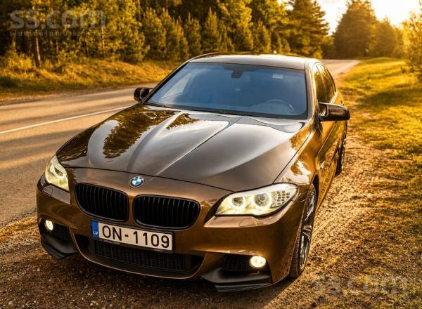 Brūns BMW 525 2010 Jūrmala, ar dzinēja tilpumu 3.00 L un nobraukumu 291 tūkst. km par 13590 €, foto 1 vietnē AUTOMOTO.COM.LV