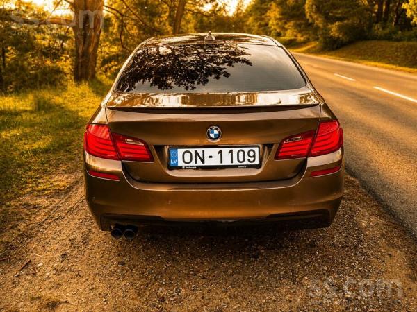 Brūns BMW 525 2010 Jūrmala, ar dzinēja tilpumu 3.00 L un nobraukumu 291 tūkst. km par 13590 €, foto 3 vietnē AUTOMOTO.COM.LV
