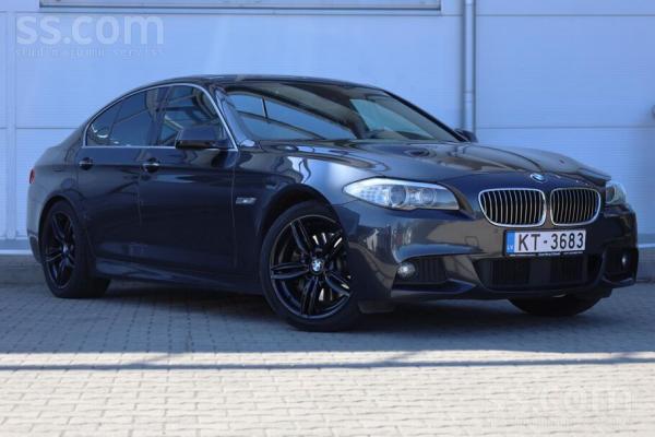 Brown BMW 525 2011 in Riga, with an engine capacity of 3.00 L and mileage of 0 thousand km for 12495 €, photo 3 on AUTOMOTO.COM.LV