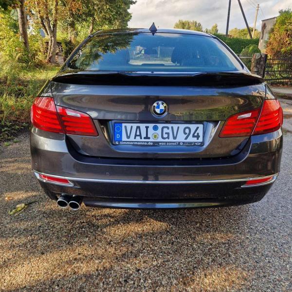 Brown BMW 525 2014 in Utena, with an engine capacity of 2.00 L and mileage of 182 thousand km for 10100 €, photo 7 on AUTOMOTO.COM.LV