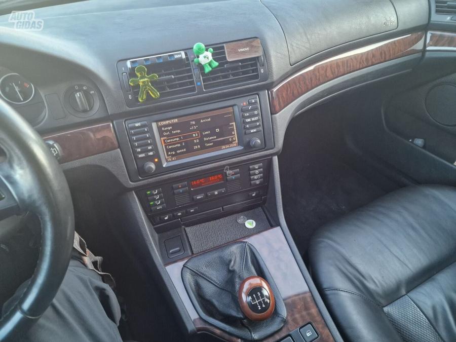 Brown BMW 525 2002 in Panevezys, with an engine capacity of 2.50 L and mileage of 257 thousand km for 2000 €, photo 30 on AUTOMOTO.COM.LV