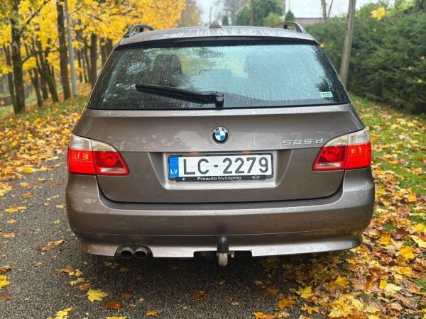 Brown BMW 525 2004 in Talsi, with an engine capacity of 2.50 L and mileage of 380 thousand km for 2400 €, photo 10 on AUTOMOTO.COM.LV