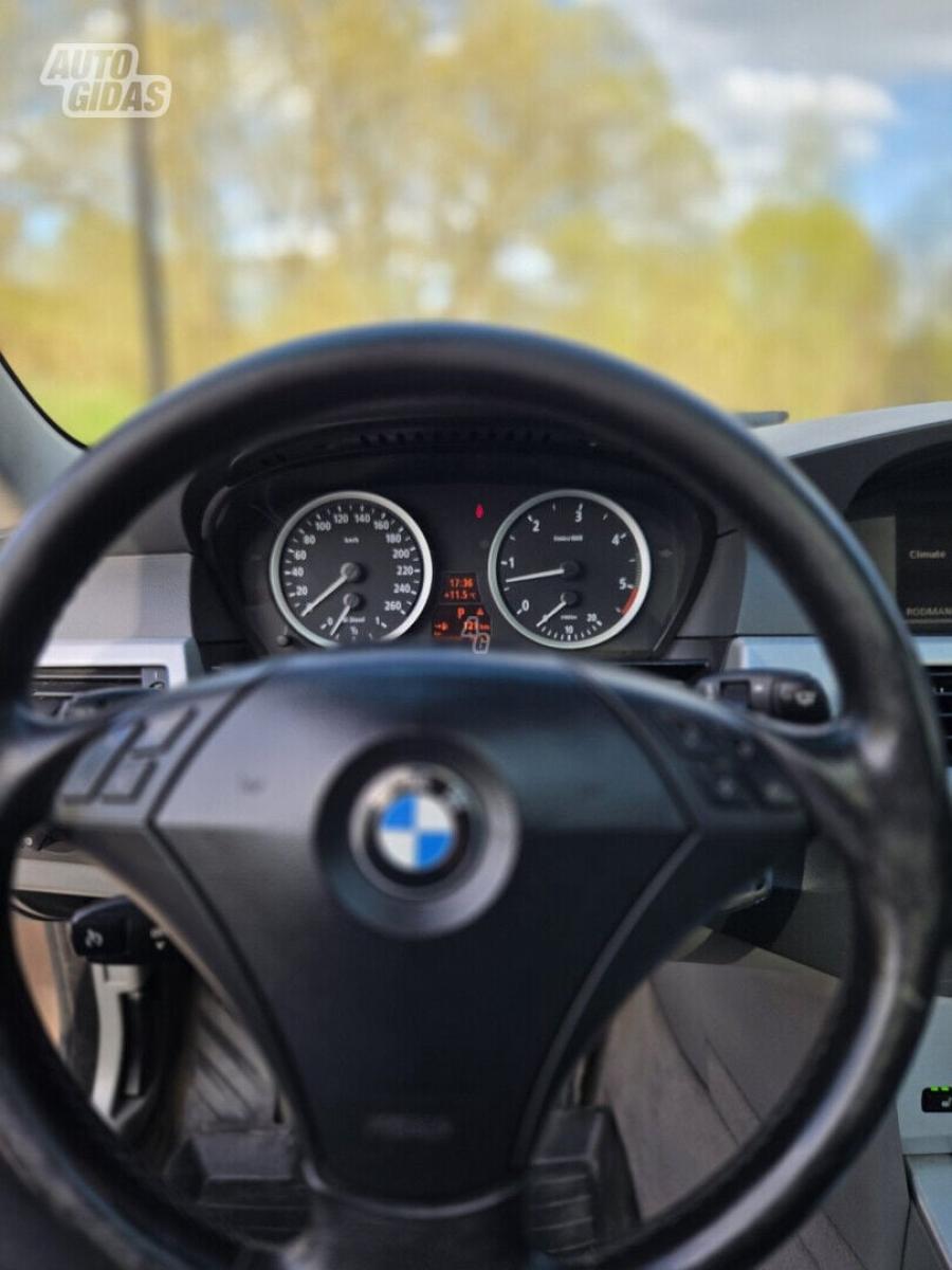 Brūns BMW 525 2004 Šauļi, ar dzinēja tilpumu 2.50 L un nobraukumu 440 tūkst. km par 2500 €, foto 5 vietnē AUTOMOTO.COM.LV