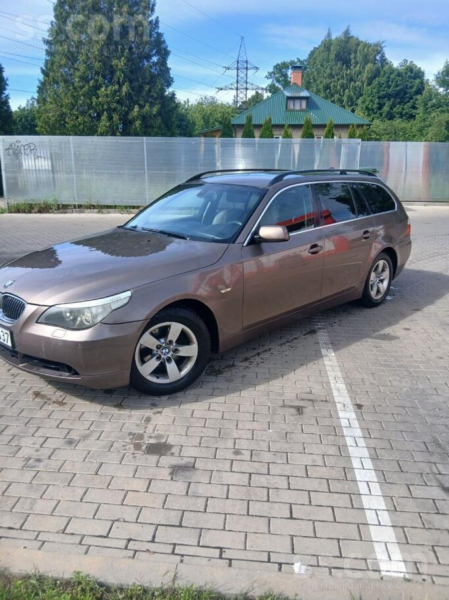 Brūns BMW 525 2004 Rīga, ar dzinēja tilpumu 2.50 L un nobraukumu 383 tūkst. km par 2600 €, foto 1 vietnē AUTOMOTO.COM.LV