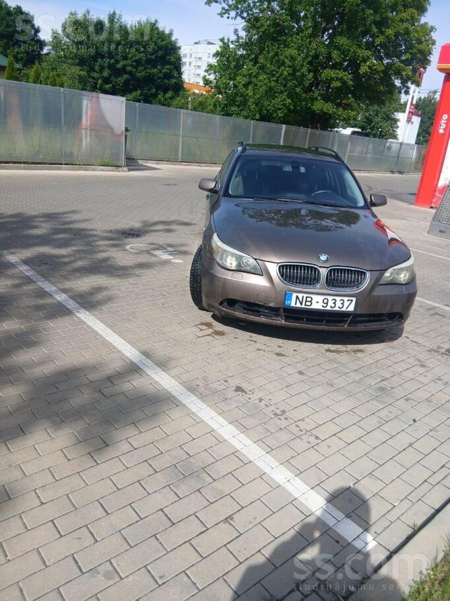 Brūns BMW 525 2004 Rīga, ar dzinēja tilpumu 2.50 L un nobraukumu 383 tūkst. km par 2600 €, foto 3 vietnē AUTOMOTO.COM.LV