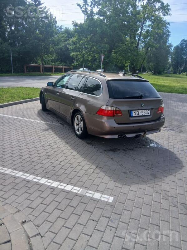 Brown BMW 525 2004 in Riga, with an engine capacity of 2.50 L and mileage of 383 thousand km for 2600 €, photo 6 on AUTOMOTO.COM.LV
