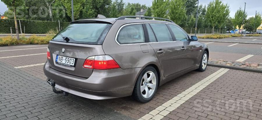 Brūns BMW 525 2004 Ventspils, ar dzinēja tilpumu 2.50 L un nobraukumu 257 tūkst. km par 2750 €, foto 4 vietnē AUTOMOTO.COM.LV