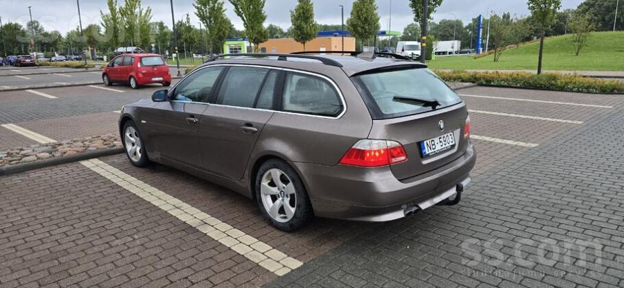 Brūns BMW 525 2004 Ventspils, ar dzinēja tilpumu 2.50 L un nobraukumu 257 tūkst. km par 2750 €, foto 6 vietnē AUTOMOTO.COM.LV