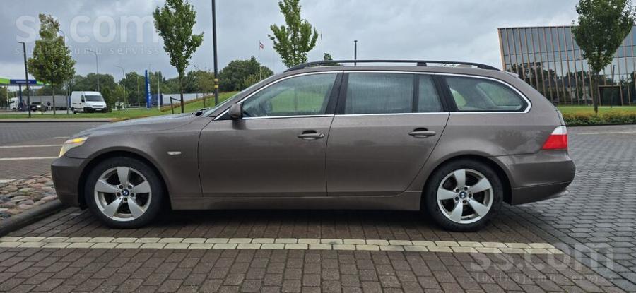 Brūns BMW 525 2004 Ventspils, ar dzinēja tilpumu 2.50 L un nobraukumu 257 tūkst. km par 2750 €, foto 7 vietnē AUTOMOTO.COM.LV