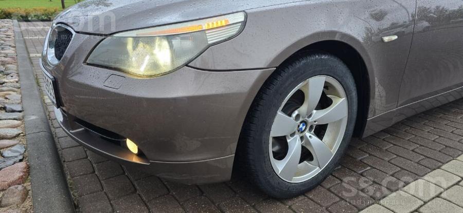 Brūns BMW 525 2004 Ventspils, ar dzinēja tilpumu 2.50 L un nobraukumu 257 tūkst. km par 2750 €, foto 9 vietnē AUTOMOTO.COM.LV