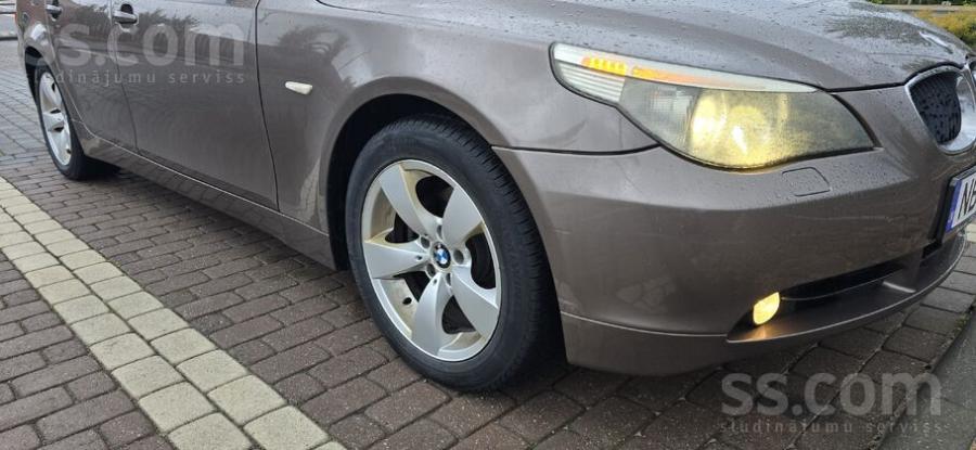 Brūns BMW 525 2004 Ventspils, ar dzinēja tilpumu 2.50 L un nobraukumu 257 tūkst. km par 2750 €, foto 12 vietnē AUTOMOTO.COM.LV