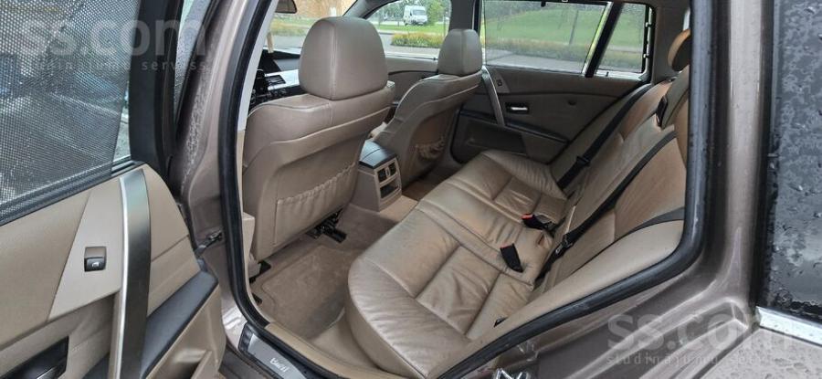 Brūns BMW 525 2004 Ventspils, ar dzinēja tilpumu 2.50 L un nobraukumu 257 tūkst. km par 2750 €, foto 17 vietnē AUTOMOTO.COM.LV
