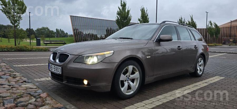 Brown BMW 525 2004 in Ventspils, with an engine capacity of 2.50 L and mileage of 257 thousand km for 2600 €, photo 7 on AUTOMOTO.COM.LV