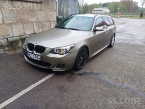 Brown BMW 525 2005 in Riga, with an engine capacity of 2.50 L and mileage of 52 thousand km for 1200 €, photo 1 on AUTOMOTO.COM.LV