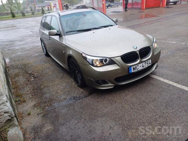Brown BMW 525 2005 in Riga, with an engine capacity of 2.50 L and mileage of 52 thousand km for 1200 €, photo 2 on AUTOMOTO.COM.LV