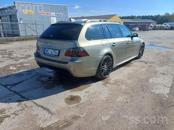 Brown BMW 525 2005 in Riga, with an engine capacity of 2.50 L and mileage of 52 thousand km for 1200 €, photo 5 on AUTOMOTO.COM.LV