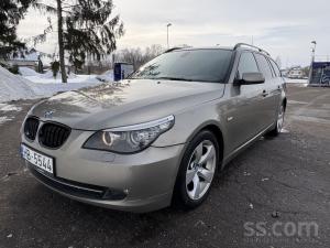 Brūns BMW 525 2008 Rīga, ar dzinēja tilpumu 3.00 L un nobraukumu 329 tūkst. km par 5150 €, foto  vietnē AUTOMOTO.COM.LV