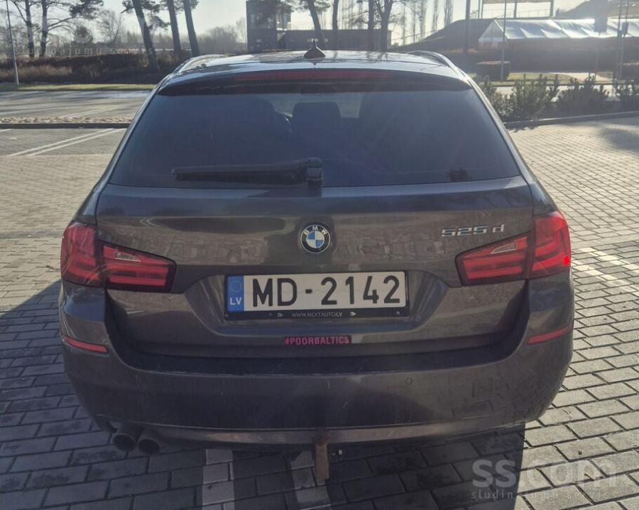 Brūns BMW 525 2011 Ventspils, ar dzinēja tilpumu 3.00 L un nobraukumu 413 tūkst. km par 5000 €, foto 9 vietnē AUTOMOTO.COM.LV