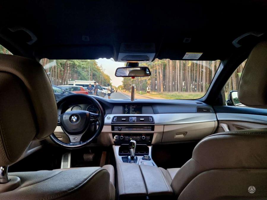 Brūns BMW 525 2011 Palanga, ar dzinēja tilpumu 3.00 L un nobraukumu 340 tūkst. km par 6700 €, foto 9 vietnē AUTOMOTO.COM.LV