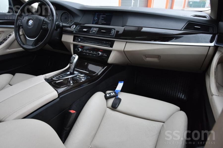 Brūns BMW 525 2011 Jelgava, ar dzinēja tilpumu 3.00 L un nobraukumu 309 tūkst. km par 7950 €, foto 6 vietnē AUTOMOTO.COM.LV