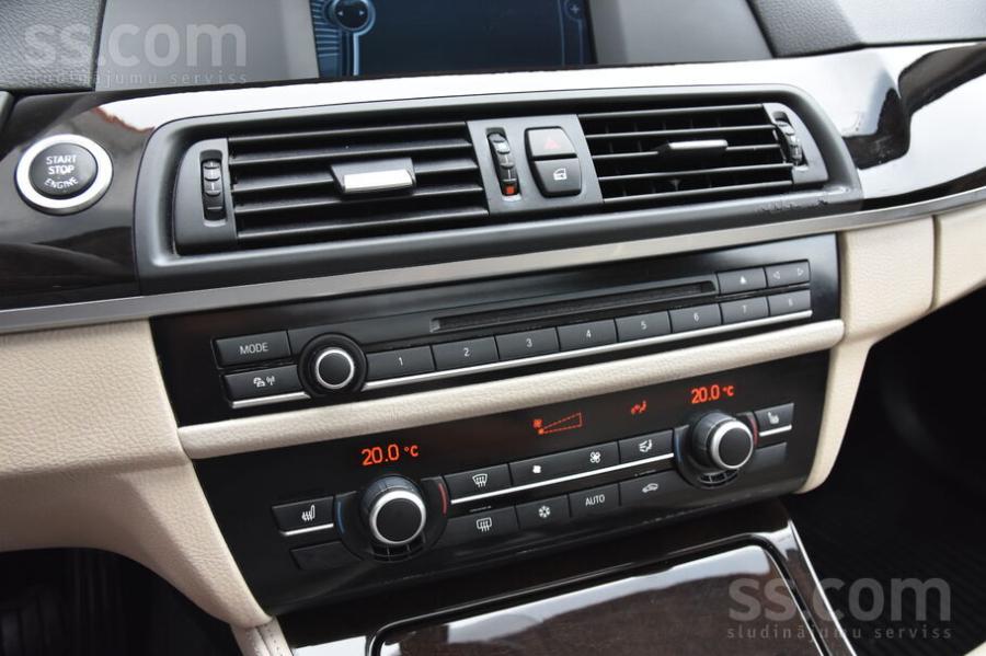 Brown BMW 525 2011 in Jelgava, with an engine capacity of 3.00 L and mileage of 309 thousand km for 7750 €, photo 19 on AUTOMOTO.COM.LV
