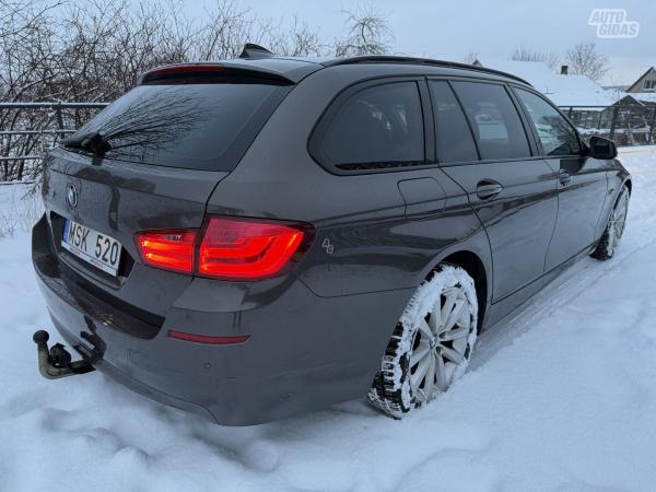 Brown BMW 525 2012 in Vilnius, with an engine capacity of 2.00 L and mileage of 321 thousand km for 8450 €, photo 4 on AUTOMOTO.COM.LV