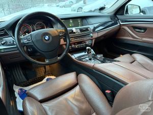 Brown BMW 525 2012 in Vilnius, with an engine capacity of 2.00 L and mileage of 321 thousand km for 8450 €, photo 8 on AUTOMOTO.COM.LV