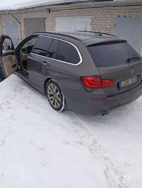 Brūns BMW 525 2012 Viļņa, ar dzinēja tilpumu 2.00 L un nobraukumu 360 tūkst. km par 6500 €, foto 7 vietnē AUTOMOTO.COM.LV