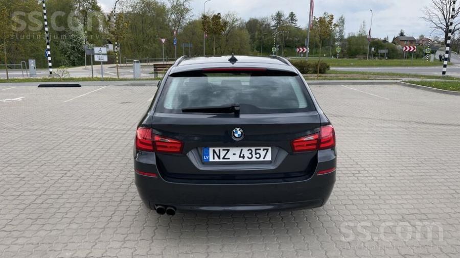 Brown BMW 525 2012 in Saldus, with an engine capacity of 2.00 L and mileage of 244 thousand km for 7990 €, photo 9 on AUTOMOTO.COM.LV