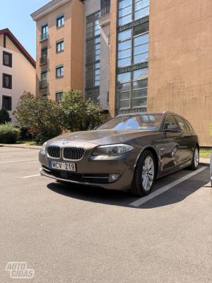 Brown BMW 525 2012 in Vilnius, with an engine capacity of 2.00 L and mileage of 349 thousand km for 5500 €, photo 8 on AUTOMOTO.COM.LV