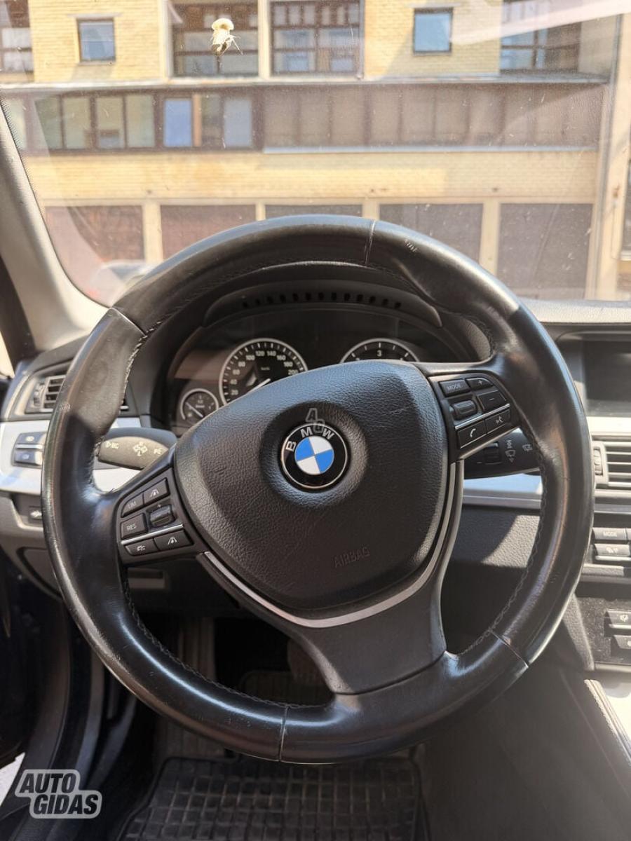 Brown BMW 525 2012 in Vilnius, with an engine capacity of 2.00 L and mileage of 349 thousand km for 5500 €, photo 23 on AUTOMOTO.COM.LV