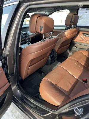 Brown BMW 525 2013 in Taurage, with an engine capacity of 2.00 L and mileage of 300 thousand km for 7350 €, photo 9 on AUTOMOTO.COM.LV