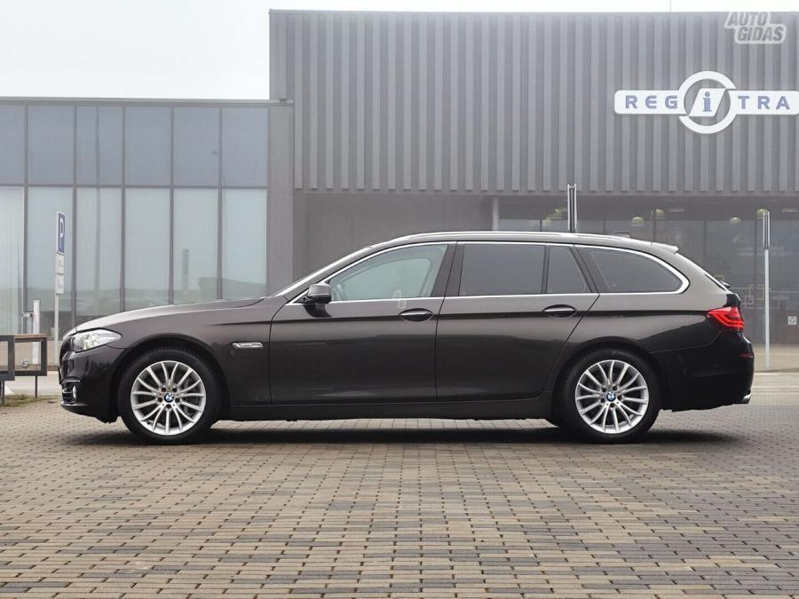 Brūns BMW 525 2013 Šauļi, ar dzinēja tilpumu 2.00 L un nobraukumu 250 tūkst. km par 12750 €, foto 6 vietnē AUTOMOTO.COM.LV
