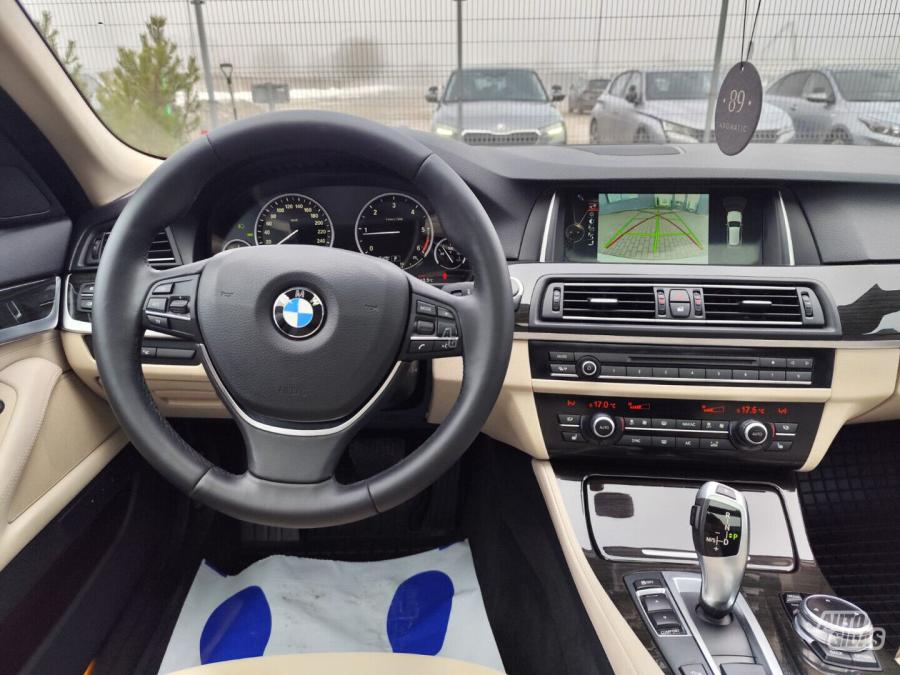 Brūns BMW 525 2013 Šauļi, ar dzinēja tilpumu 2.00 L un nobraukumu 250 tūkst. km par 12750 €, foto 15 vietnē AUTOMOTO.COM.LV