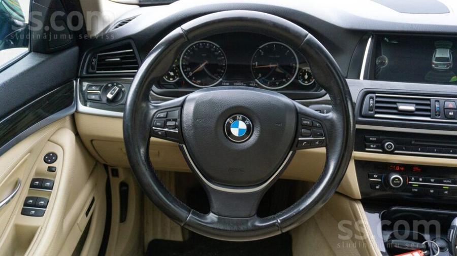 Brūns BMW 525 2014 Rīga, ar dzinēja tilpumu 2.00 L un nobraukumu 324 tūkst. km par 10190 €, foto 13 vietnē AUTOMOTO.COM.LV