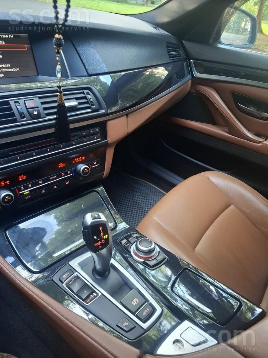 Brūns BMW 525 2014 Rīga, ar dzinēja tilpumu 2.00 L un nobraukumu 220 tūkst. km par 8200 €, foto 11 vietnē AUTOMOTO.COM.LV