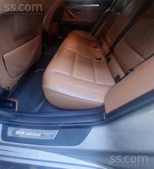 Brown BMW 525 2014 in Riga, with an engine capacity of 2.00 L and mileage of 220 thousand km for 8200 €, photo 14 on AUTOMOTO.COM.LV